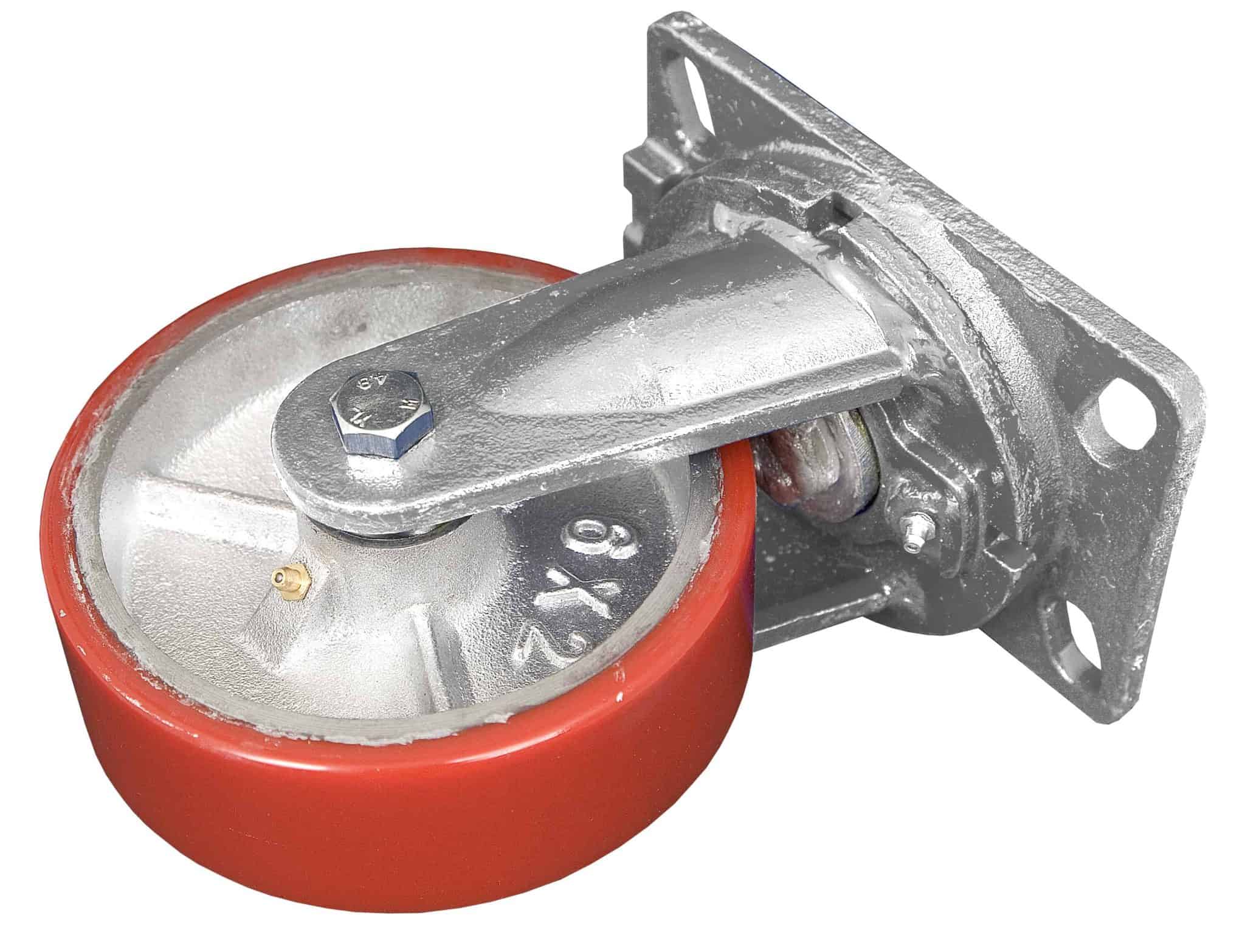 ULTRA SWIVEL HITCH MOUNTED SKID WHEELS – 4″ – 2/PK – Ultra-Fab Products
