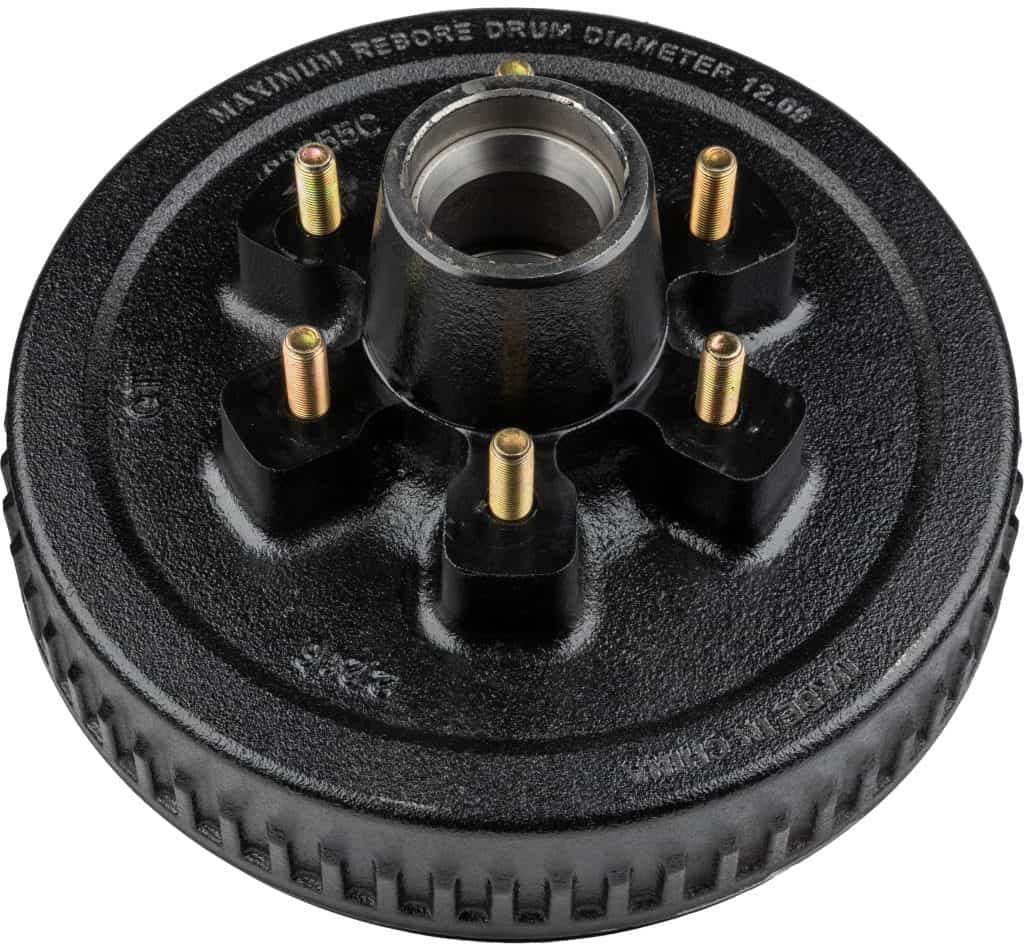 Hub & Drum (6000 lb capacity 6" X 5.5", 1/2"-20, for 12" Brakes) 48 ...