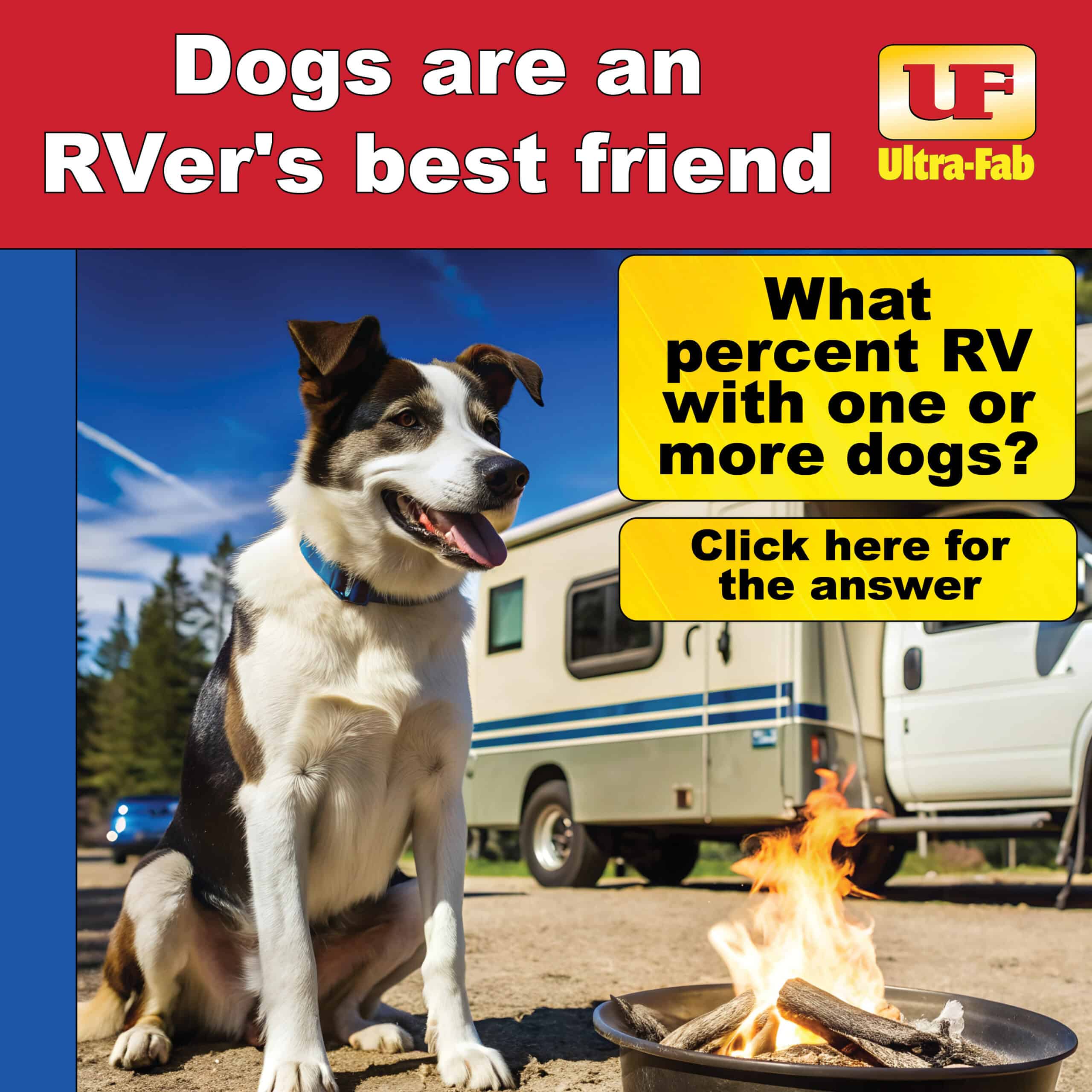 Dogs are a RVer's best friend (answer) - Ultra-Fab Products